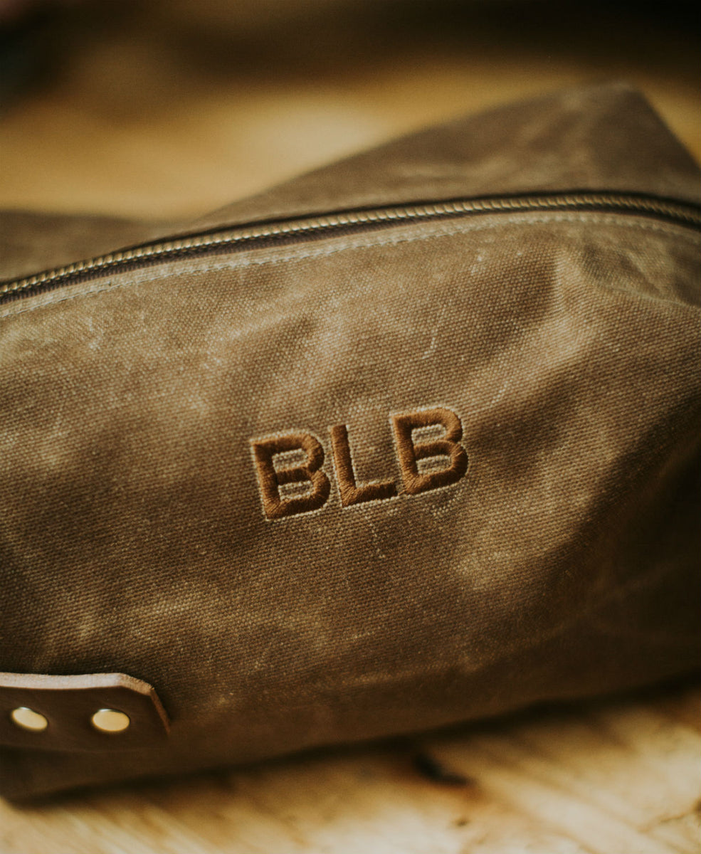 April-- Free Personalization Event! – Blue Claw Co. Bags and Leather ...